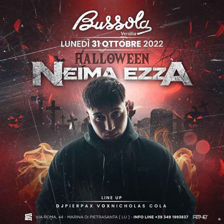Neima Ezza in Bussola Halloween - Discoteche in Versilia